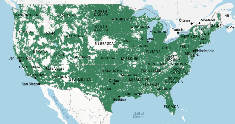 Coverage Maps | SafetyNet Wireless